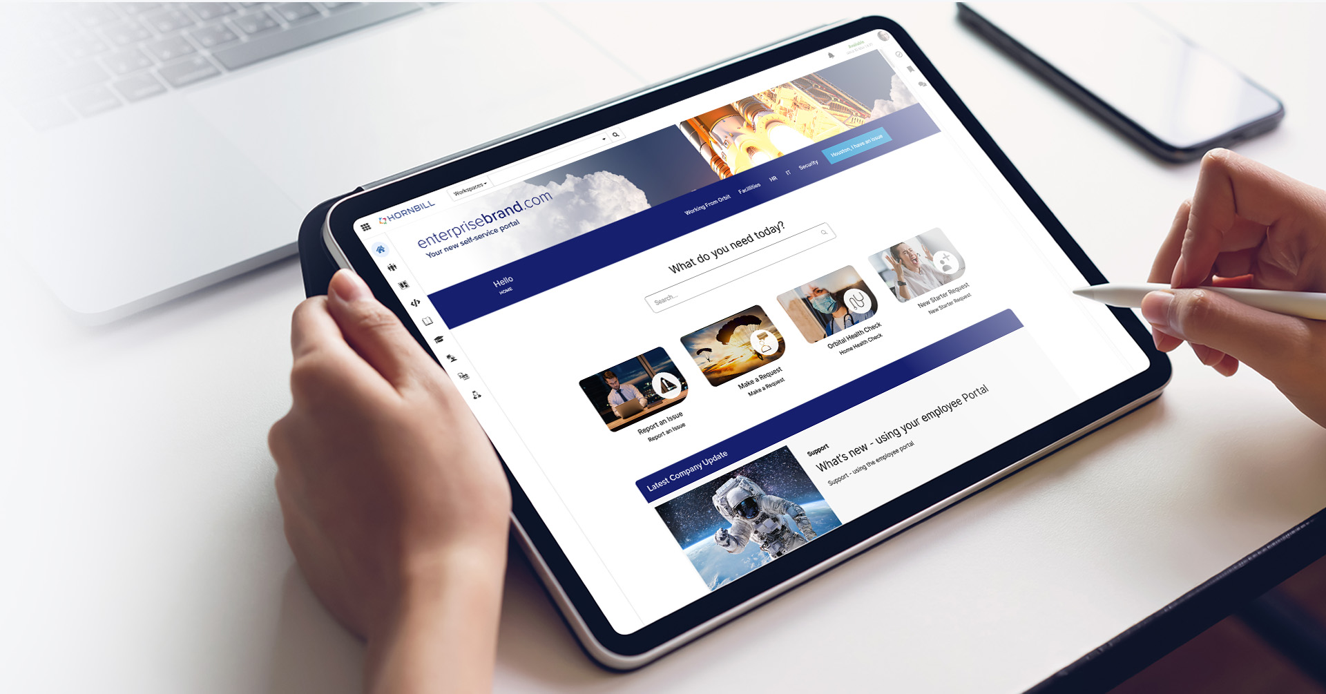 User experience solutions - Hornbill